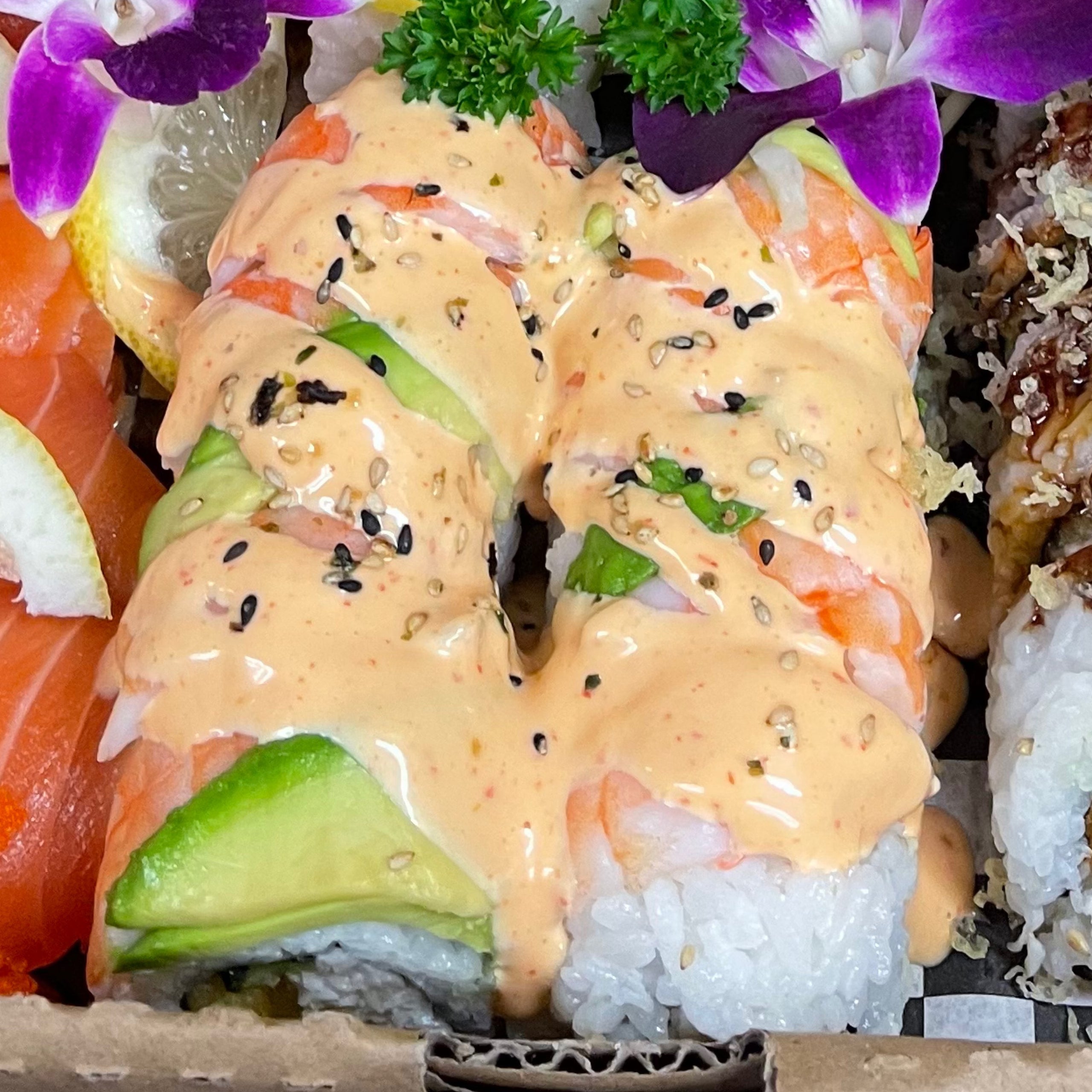 Tiger Roll | Hako Sushi Box
