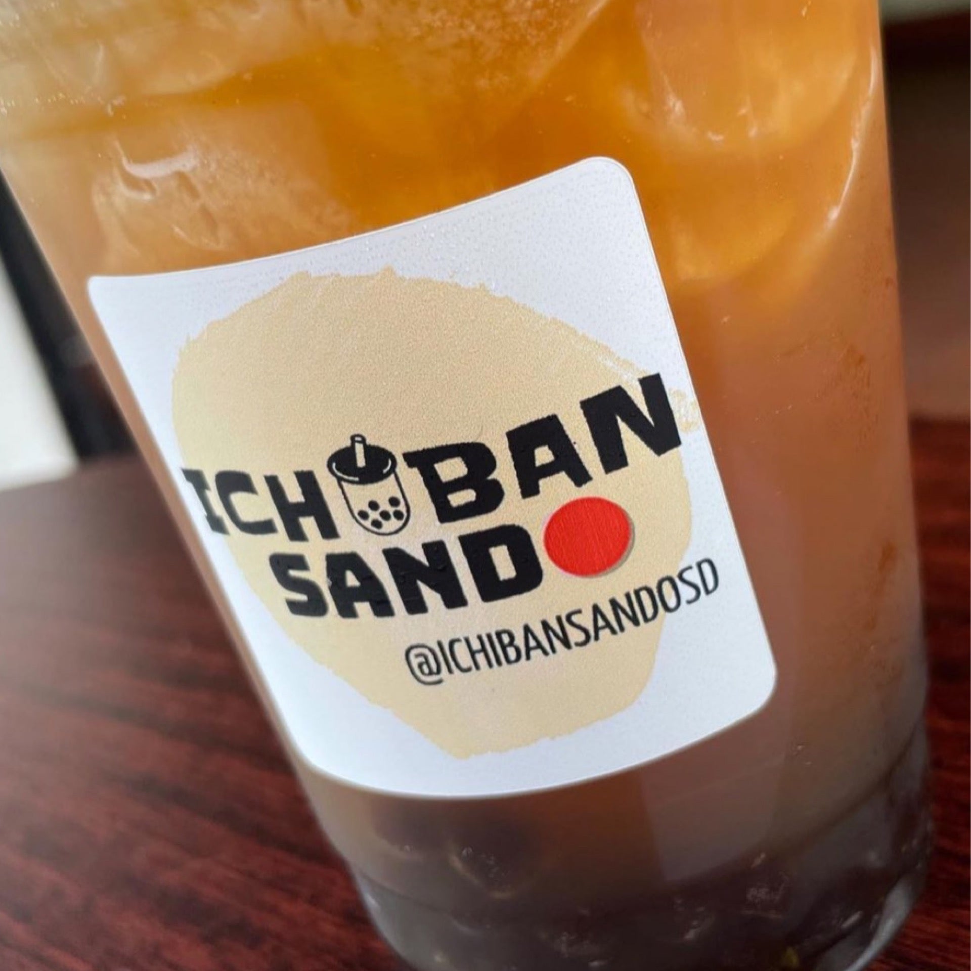 Honey Mango Boba Tea | Ichiban Sando
