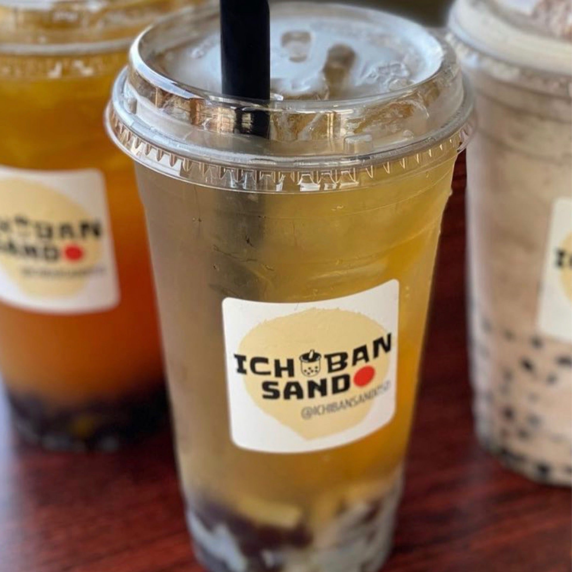 Lychee Boba Tea | Ichiban Sando